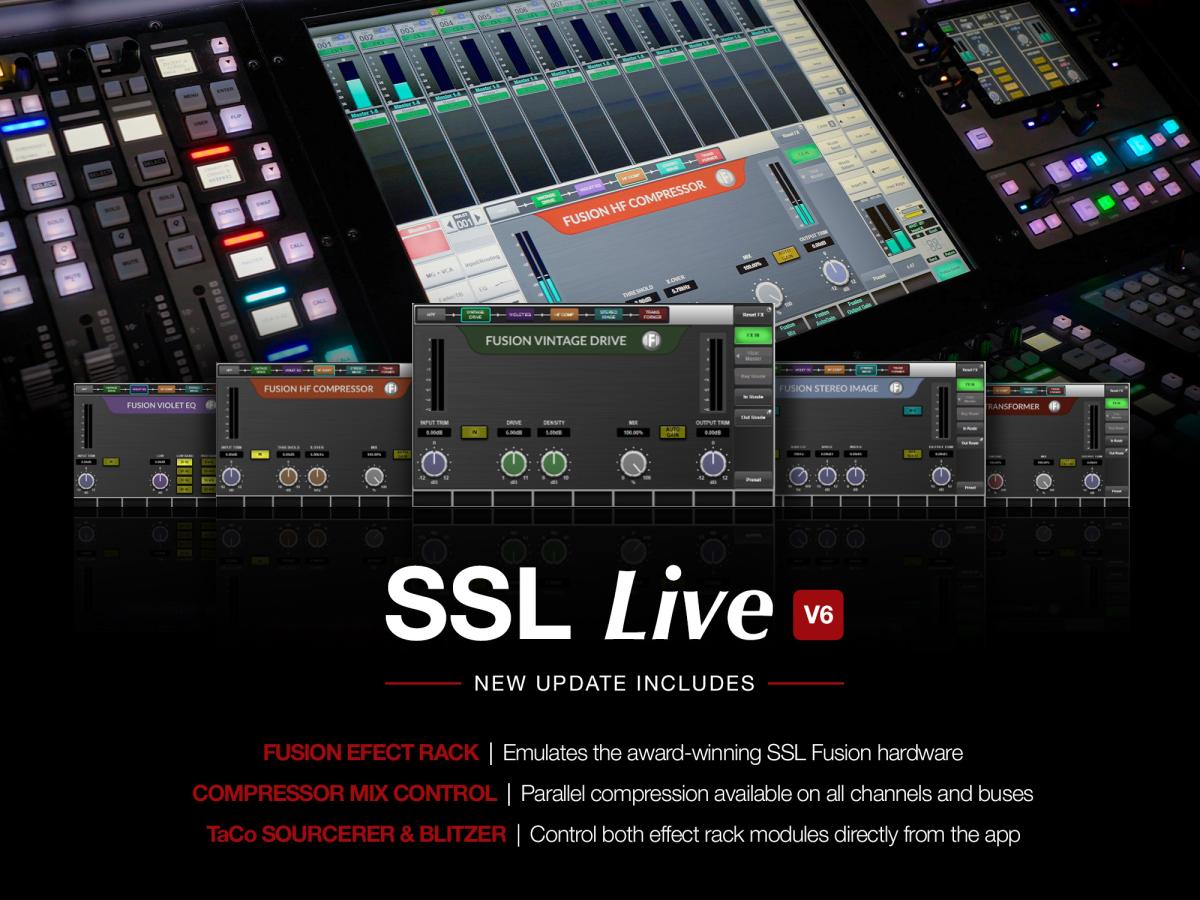 ISE 2025: Solid State Logic Debuts SSL Live V6 Software Update, Delivering Flagship Studio Tools ...